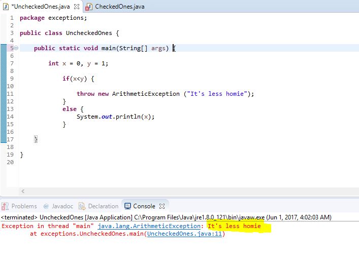 Exception Handling In Java Java Error Types